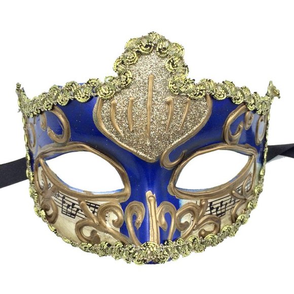 Accessories | Handpainted Venetian Design Masquerade Mask | Poshmark